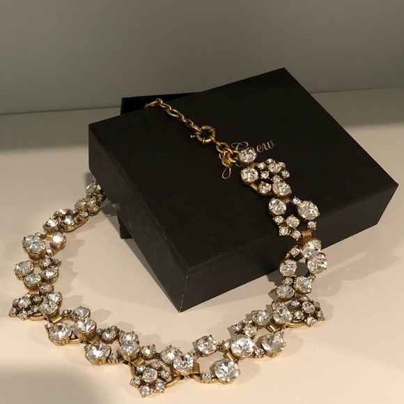 J. Crew | Jewelry | J Crew Cluster Necklace | Poshmark
